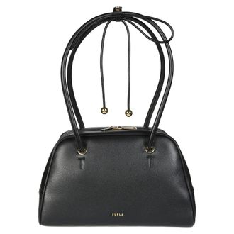 Furla Femme, Sacs, Noir, Taille: ONE Size Poppy M Dome