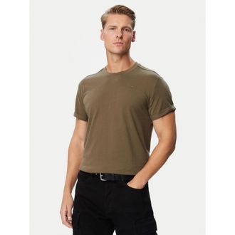 G-Star T-Shirt D16396-B353 Khakifarben Regular Fit