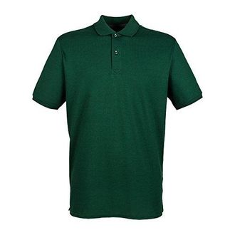 Henbury Polo &agrave; manches courtes - Homme (3XL) (Vert bouteille)