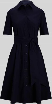 Lauren Ralph Lauren K&ouml;rpernahes Hemdblusenkleid aus Baumwoll-Mix