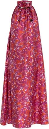 Max Mara Femme, Robes, Violet, Taille: 38 FR Cartone Silk Dress