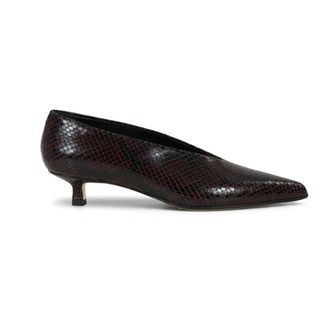 Aeyde Femme, Chaussures, Brun, Taille: 39 EU Clara Snake Print Heel