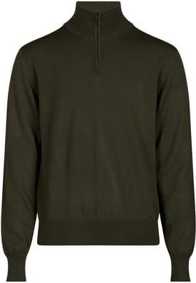 Herno Pull droit col montant en laine