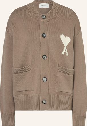Ami Ami Paris Strickjacke beige