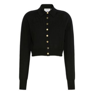 Sportmax Femme, Pulls, Noir, Taille: 38 FR Vertigo Top