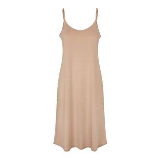Masai Robe Mi-longue - Femme - Robes - Beige - Taille: 46 FR
