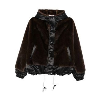 VALENTINI 1972 Valentini 1972 - Parka en fausse fourrure - Femme - Vestes - Brun - Taille: 38 FR