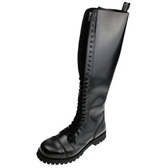 Boots & Braces Stiefel 30-Loch Rangers Schwarz, Schwarz, 44 EU
