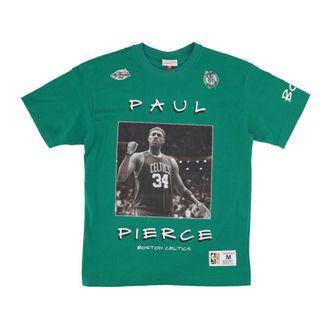 Mitchell & Ness Boston Celtics Vintage Tee Paul Pierce - - Tops - Herren - Gr&uuml;n - XL