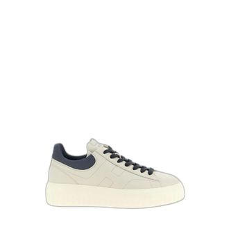 Hogan Baskets H-Stripes - Homme - Chaussures - Beige - Taille: 45 EU
