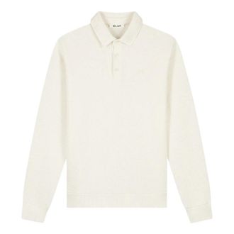 Olaf Hussein Signature Oversized Polo - - Tops - Herren - Wei&szlig; - S