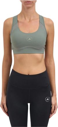 adidas by Stella McCartney Femme, Sous-v&ecirc;tements, Vert, Taille: 40 FR Training Sports Bra