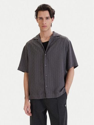 HUGO BOSS Hemd Espino 50560614 Grau Oversize