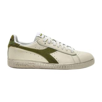 Diadora Vintage Gr&uuml;ne Leder-Sneakers - - Shoes - Herren - Gr&uuml;n - 36 1/2 EU