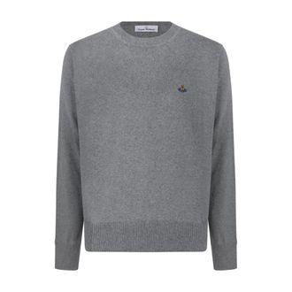 Vivienne Westwood Alex Rundhals-Pullover - - Knitwear - Herren - Grau - M