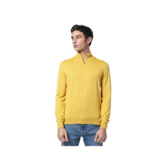 Gran Sasso Senfgelber Rollkragenpullover - - Knitwear - Herren - Gelb - XL