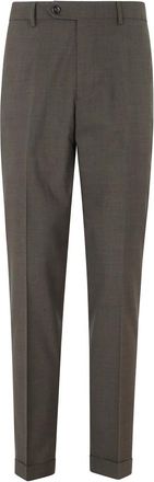 Berwick 1707 Homme, Pantalons, Brun, Taille: L Pantalon Retrolong