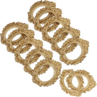 BESPORTBLE Miniatur Bilderrahmen 12 St&uuml;ck 5x7cm Kompakter Harzrahmen f&uuml;r Selbstgemacht Handyh&uuml;llen Ornament und Puppenhaus Deko Bastelmaterial