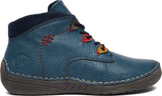 Rieker Schn&uuml;rschuhe Rieker CEO-52544-14 Blau