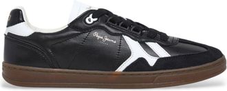 Pepe Jeans London Herren Ball Class M Sneak, Black, 44.5 EU