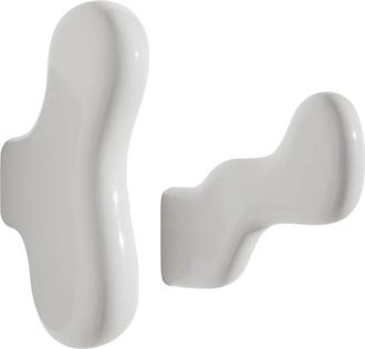 PETITE FRITURE Patères en céramique Klump - Set de 2 Petite friture