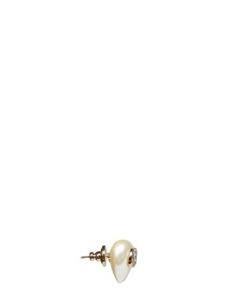 Valentino Garavani Heart-Shaped VLogo Signature Earrings - Gold