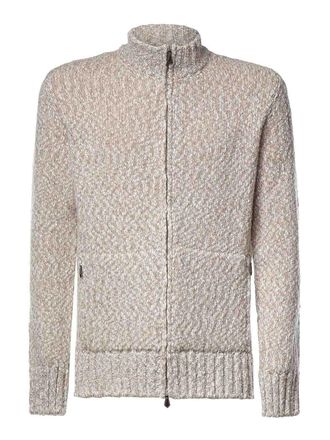 Eleventy Rundhalspullover - Beige
