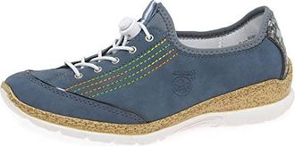 Rieker Ripple Womens Trainers 38 Light Blue Multi