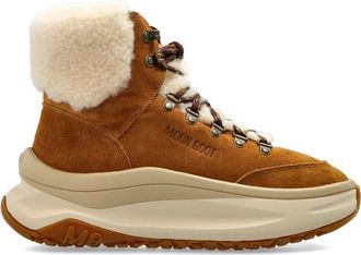 Moon Boot MB Moon247 City Shearling Mid - - Shoes - Damen - Braun - 37 EU