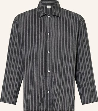 Calvin Klein Schlafshirt Flannel Sleep Aus Flanell grau