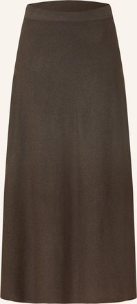 Lisa Yang Lisa Yang Strickrock Torie Aus Cashmere braun