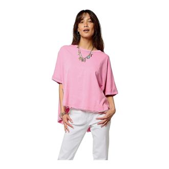Kaporal Femme, Tops, Rose, Taille: 40 FR Top Oversize