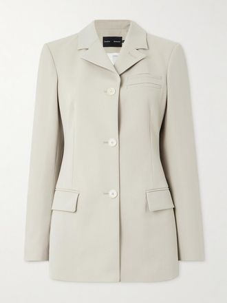 Proenza Schouler Lark Blazer Aus Einer Wollmischung - Grau