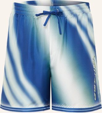 Casablanca Seidenshorts Flaming Tennis Ball blau