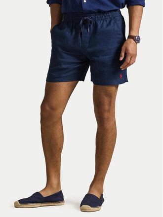 Polo Ralph Lauren Stoffshorts 710P08205001 Dunkelblau Regular Fit