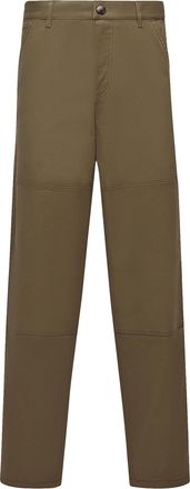 Moncler Pantalon en gabardine de coton