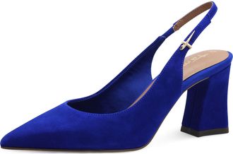 Tamaris Sling Damen Blockabsatz blau,EU 37