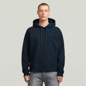 G-Star A Line Loose Hoodie Sweatshirt - Dunkelblau - Herren
