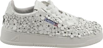 Autry Femme, Chaussures, Blanc, Taille: 38 EU Medalist Low Baskets