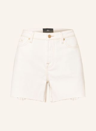 7 For All Mankind Jeansshorts Monroe weiss