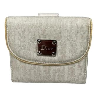 Dior Portefeuille 30 Montaigne Pre-owned - Femme - Pre-owned - Blanc - Taille: ONE Size
