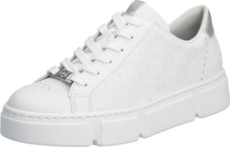 Rieker Damen N5904 Sneaker, weiß 81, 42 EU