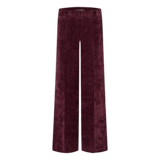 Cambio Amelie Stilvolle Hose - - Trousers - Damen - Lila - M L32