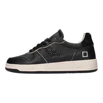 D.A.T.E. Court 2.0 Vintage Calf - - Shoes - Damen - Schwarzk - 39 EU