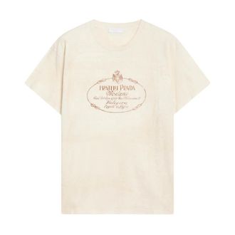 Prada T-Shirt - - Tops - Damen - Beige - XS