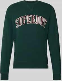 Superdry Regular Fit Sweatshirt aus Baumwoll-Mix mit Logo-Stickerei