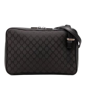 Celine Pre-owned Sac bandouli&egrave;re en toile - Femme - Pre-owned - Noir - Taille: ONE Size