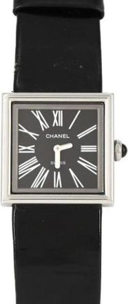 Chanel Montre Vintage Pre-owned - Femme - Pre-owned - Noir - Taille: ONE Size