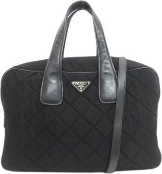 Prada Sac &agrave; main vintage doccasion - Femme - Pre-owned - Noir - Taille: ONE Size