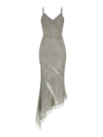 Andamane Knielanges Kleid - Grau